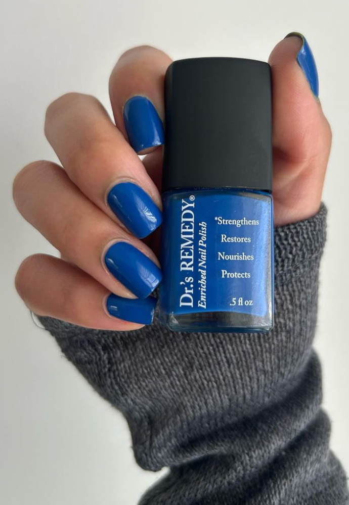 CONFIDENT COBALT Cobalt Blue Nail Polish – Bold, Clean, Doctor ...