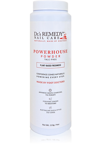 POWERHOUSE Talc-Free Foot Powder | Dr.'s REMEDY Nail Care